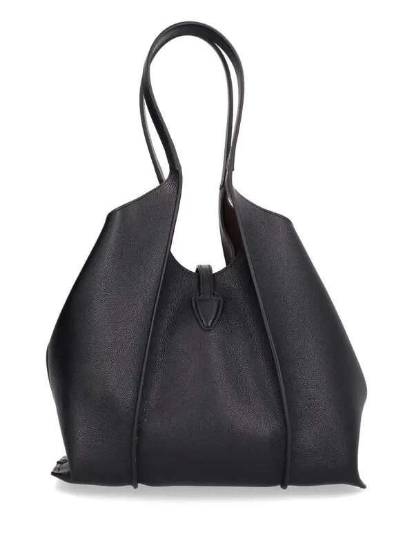 TOD'S T Timeless Small Shopping Bag - Black
