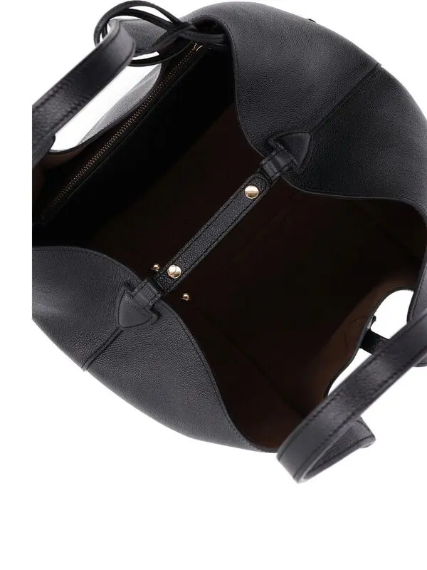 TOD'S T Timeless Small Shopping Bag - Black