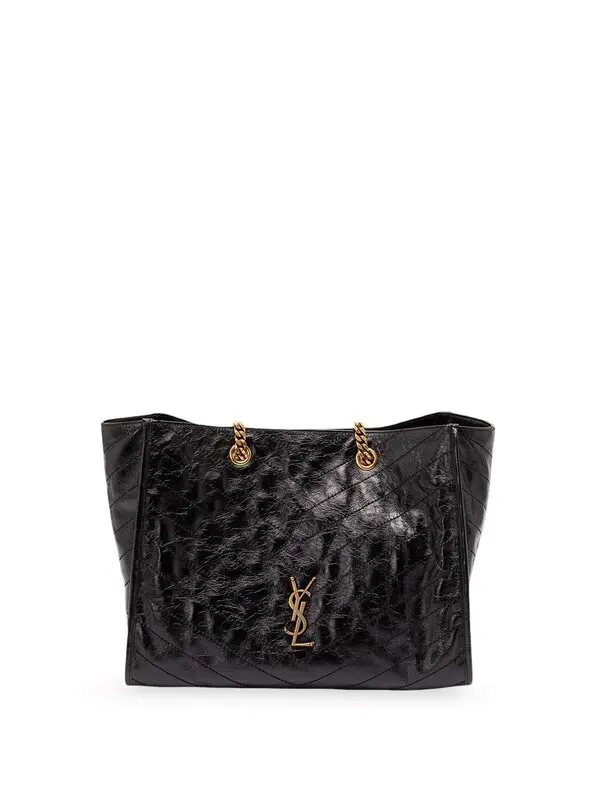 Saint Laurent Niki Shopping In Vintage Leather - Multicolor
