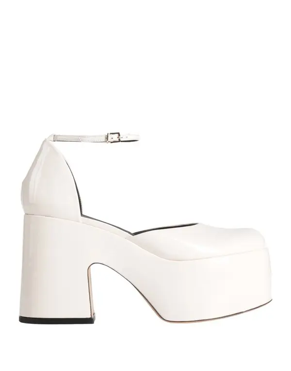 ODISSI Pumps Ivory Size Leather