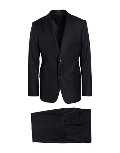 Emporio Armani Suit Size Virgin Wool, Silk - Midnight Blue