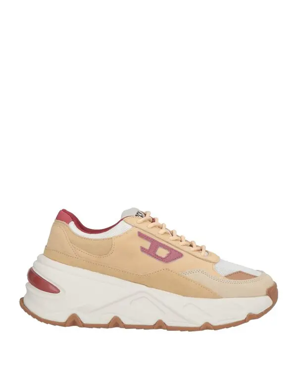 DIESEL® Sneakers Size Leather, Textile Fibers