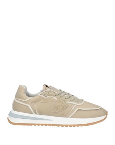 Philippe Model Sneakers Sand Size Leather, Textile Fibers