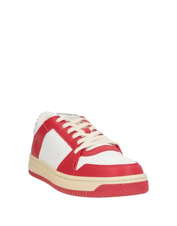 Philippe Model Sneakers Size Leather, Textile Fibers