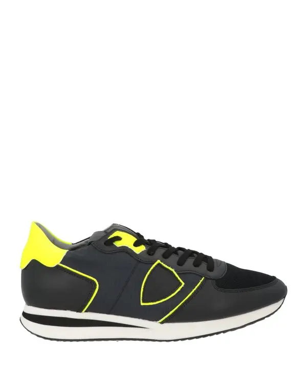 Philippe Model Sneakers Size Leather, Textile Fibers