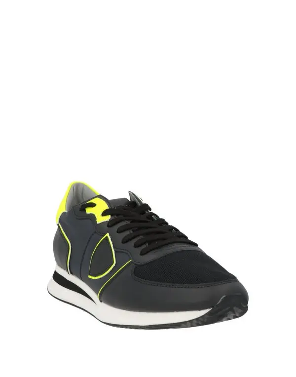 Philippe Model Sneakers Size Leather, Textile Fibers