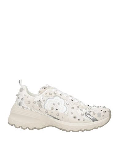 Maje Sneakers Light Size Leather, Textile Fibers
