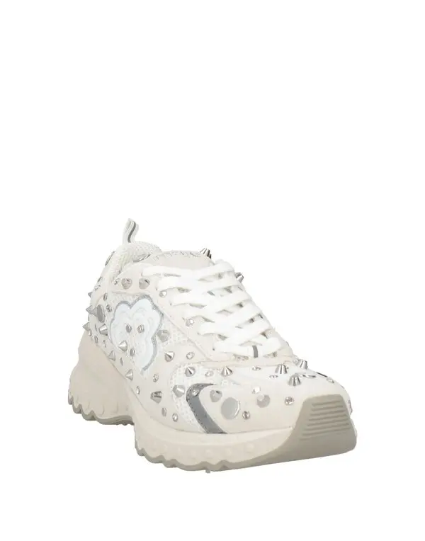 Maje Sneakers Light Size Leather, Textile Fibers