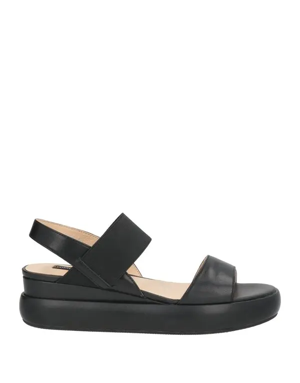 LUCIANO BARACHINI Sandals Size Leather