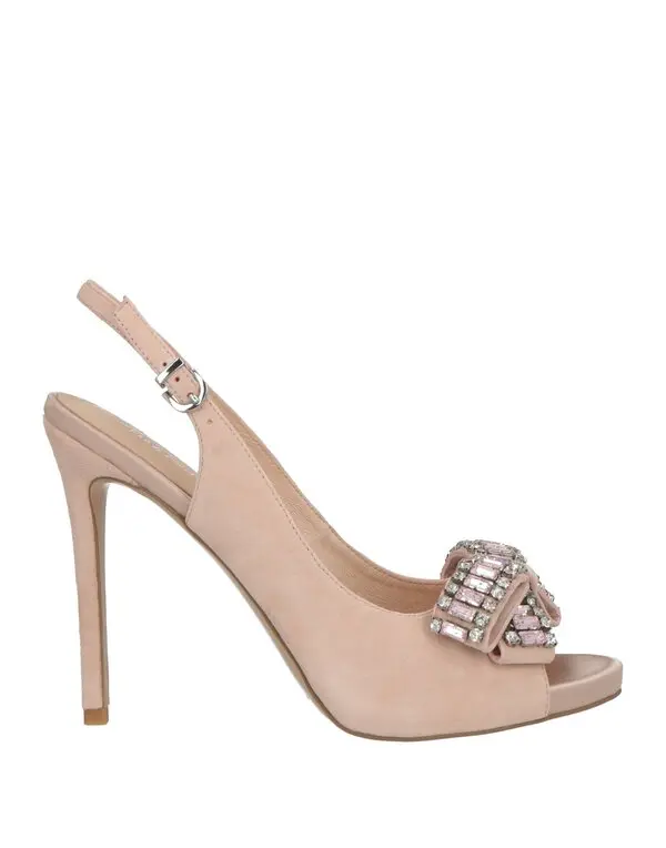 LUCIANO BARACHINI Sandals Light Size Leather
