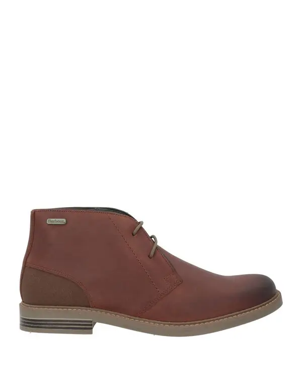 Barbour Lace-up Shoes Size Leather, Textile Fibers