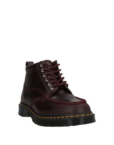 Dr. Martens Lowell Chukka Spiced Mayhem Ankle Boots Burgundy Size Leather