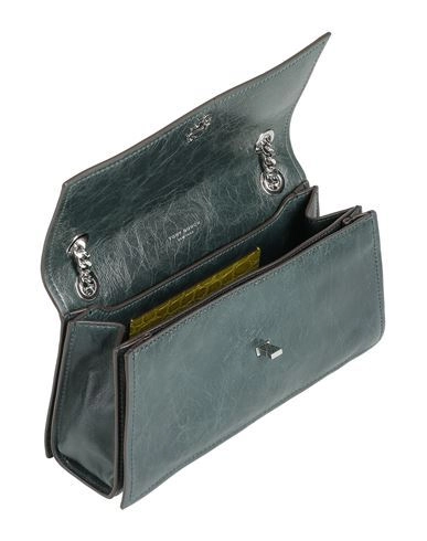 Tory Burch Shoulder Bag Deep Teal Leather - Green