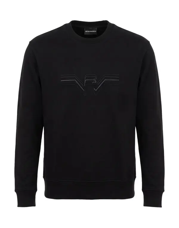 Emporio Armani Sweatshirt Size Cotton - Black