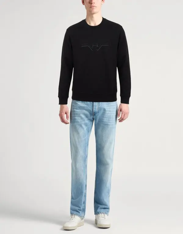 Emporio Armani Sweatshirt Size Cotton - Black