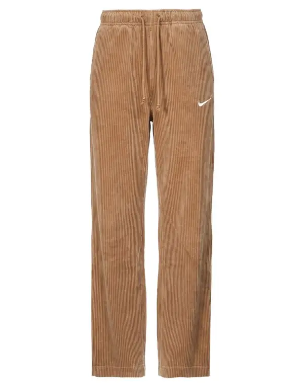 Nike Pants Light Brown Size Cotton, Polyester, Elastane