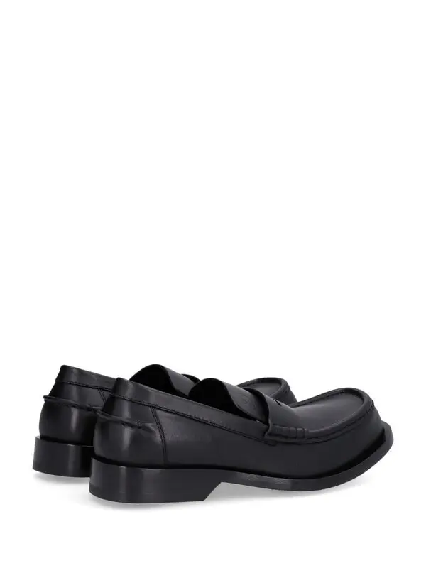 Loewe Bobine Moccasin In Shiny Calfskin
