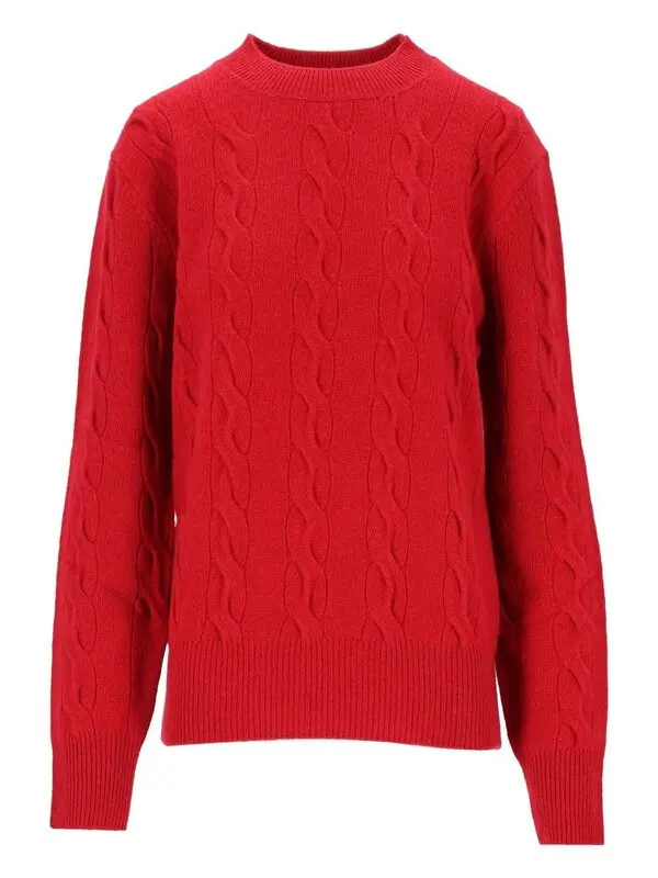 AMI Paris Cable-knit Sweater