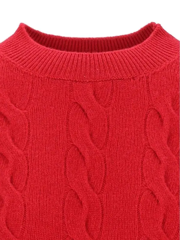 AMI Paris Cable-knit Sweater