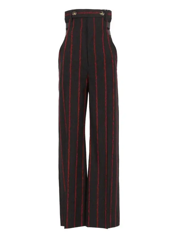 VIVIENNE WESTWOOD Waisted Lauren Trousers - Gray
