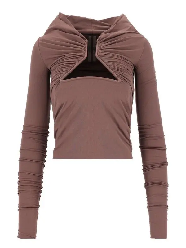 Rick Owens Prong Long-sleeve Top