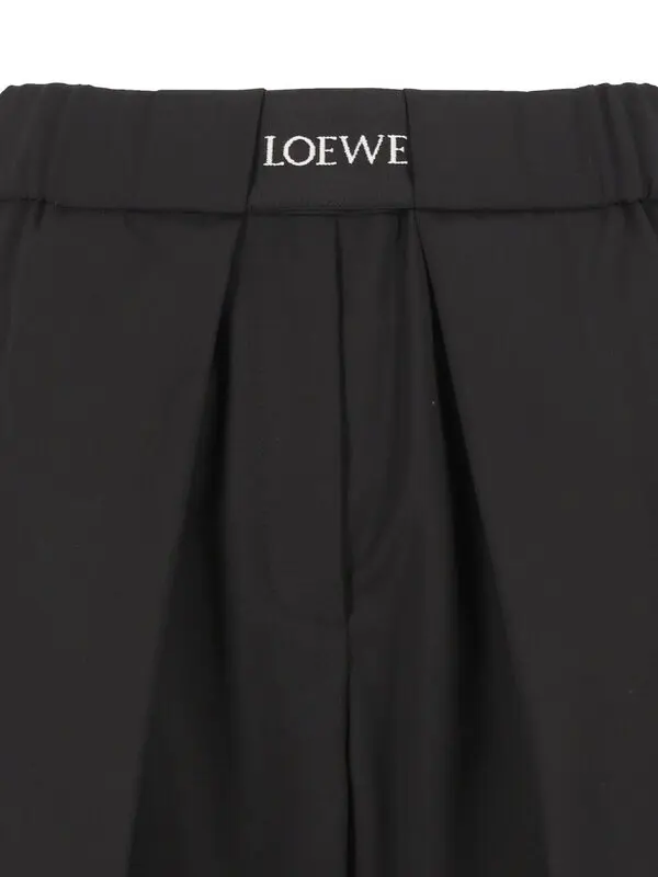 Loewe Stretch Wool Trousers