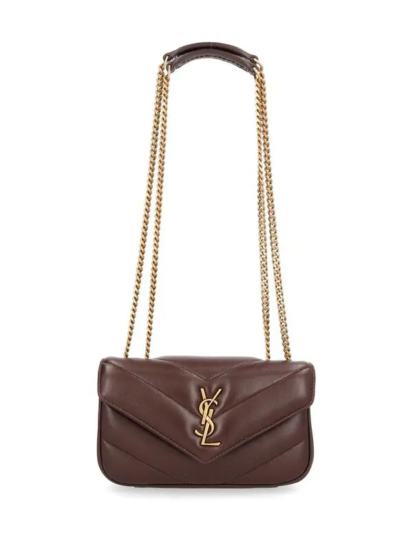 Saint Laurent Loulou Mini Bag In Lambskin - Multicolor