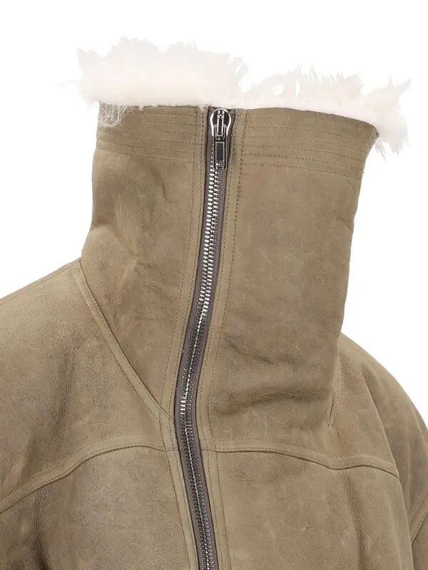 Rick Owens Tower Suede Jacket