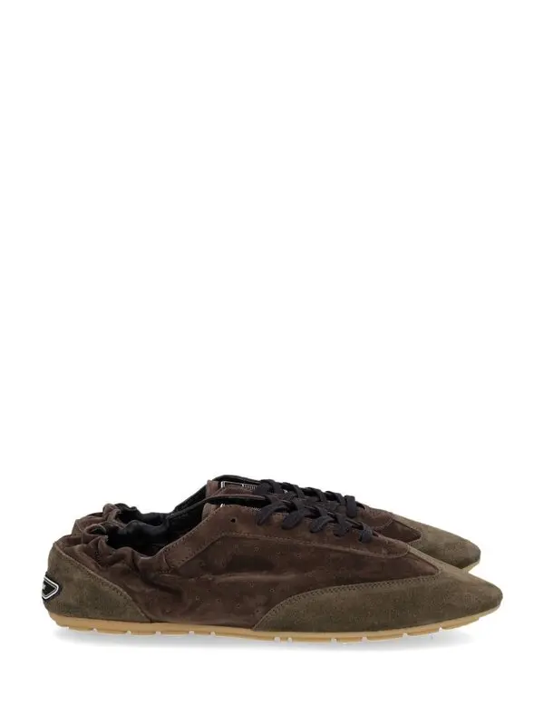 Saint Laurent Lewis Suede Sneaker