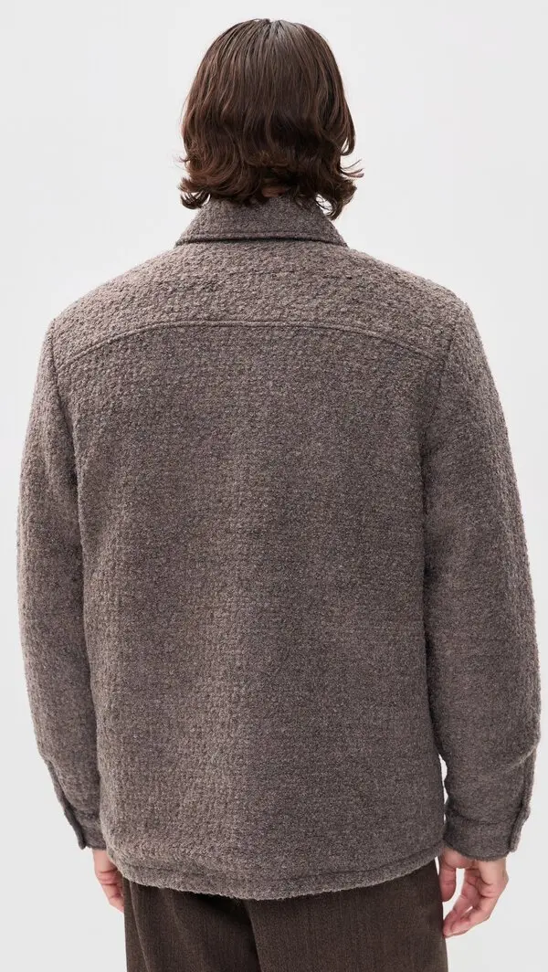 WAX LONDON Mount Bobble Wool Reversible Shacket