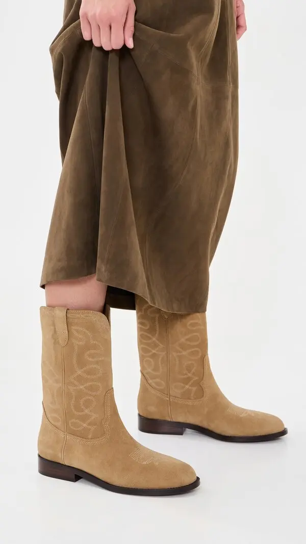 LOEFFLER RANDALL Jett Western Calf Boots