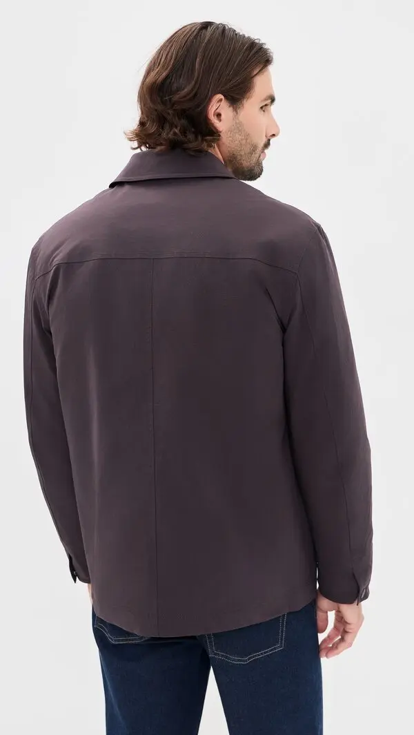 WAX LONDON Fairfax Tech Canvas Field Jacket