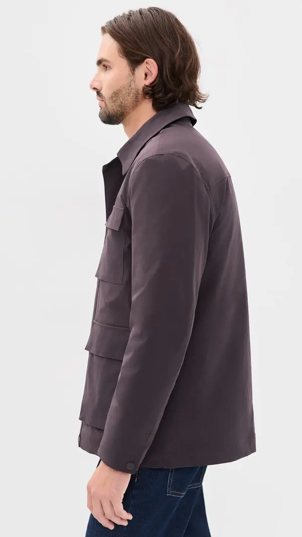 WAX LONDON Fairfax Tech Canvas Field Jacket