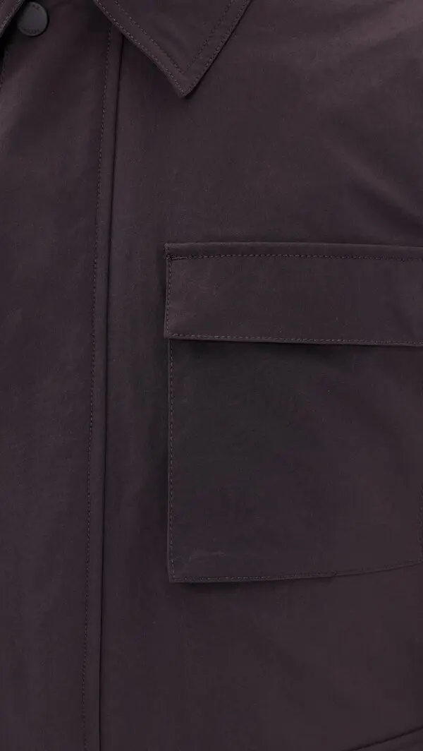 WAX LONDON Fairfax Tech Canvas Field Jacket