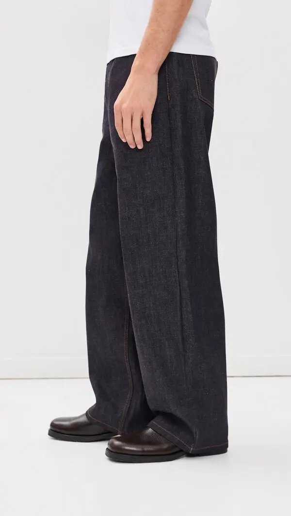 AMI Paris Baggy Fit Jeans