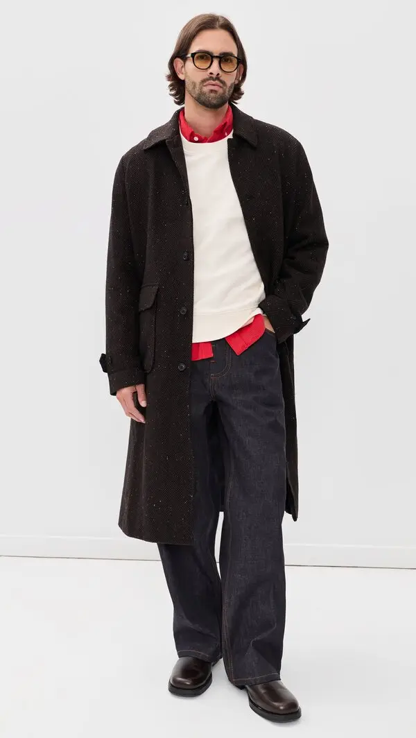AMI Paris Baggy Fit Jeans