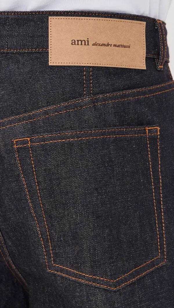AMI Paris Baggy Fit Jeans