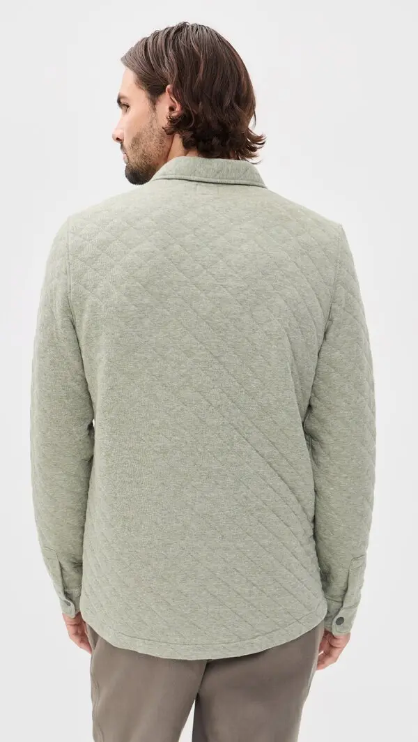 Faherty Brand Epic Quilted Fleece Shacket