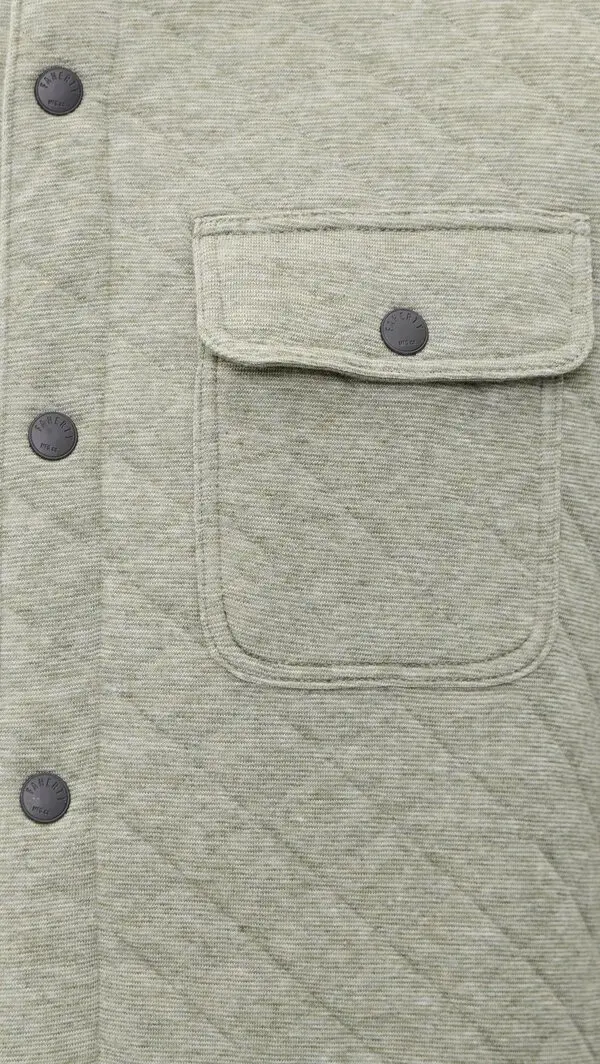 Faherty Brand Epic Quilted Fleece Shacket