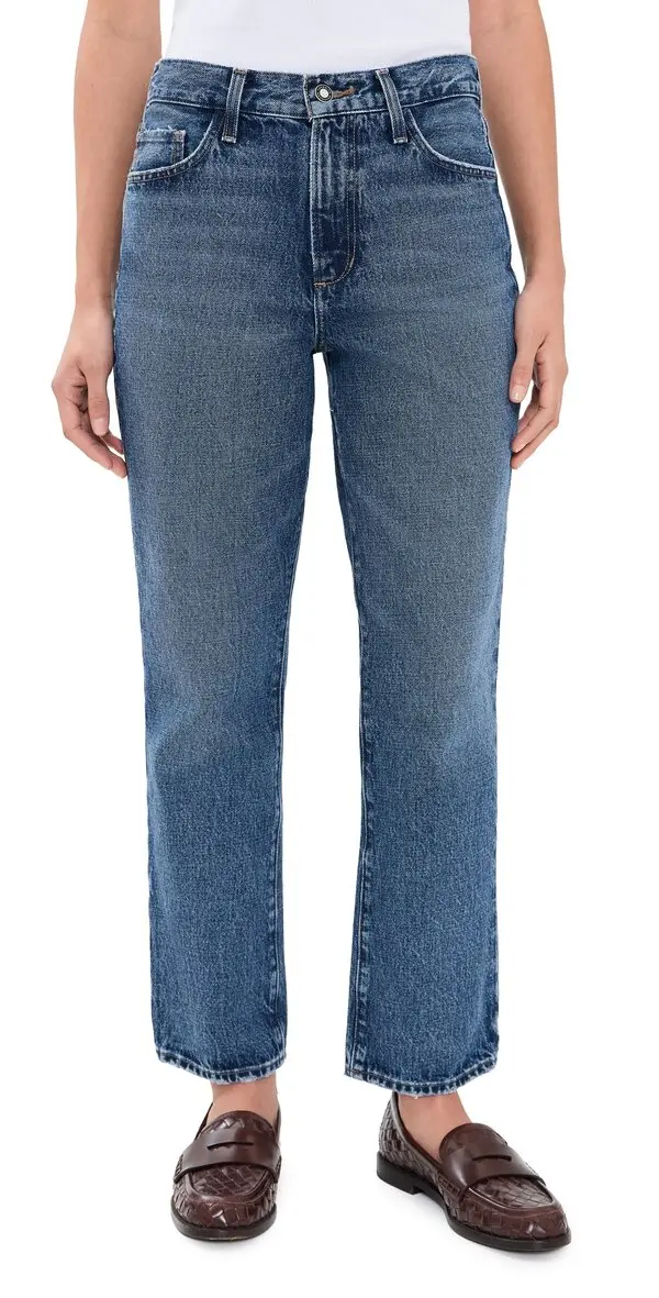 FAVORITE DAUGHTER The Dot Mid Straight Ankle Jeans