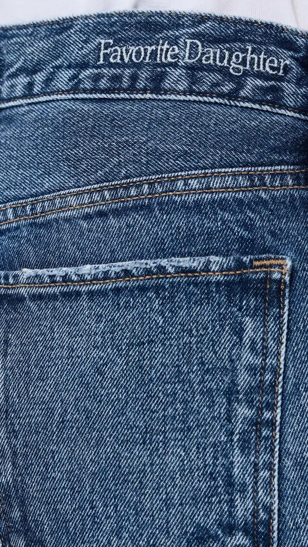 FAVORITE DAUGHTER The Dot Mid Straight Ankle Jeans