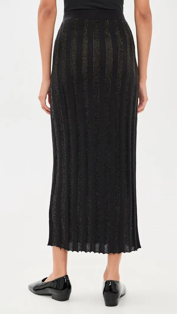 Saloni Stripe Skirt