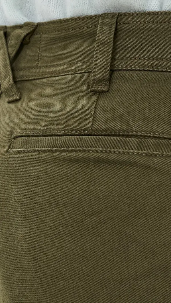 ALEX MILL Wide Leg Trousers In Cotton Twill