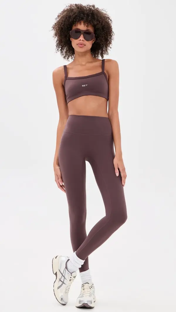Set Sporty High Rise Leggings