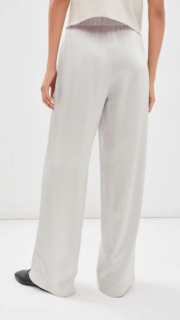 Sablyn Brynn High Rise Pull On Wide Leg Pants - Blizzard
