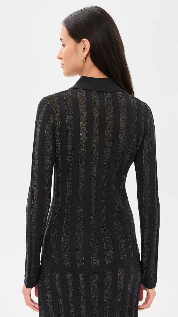 Saloni Stripe Cardigan