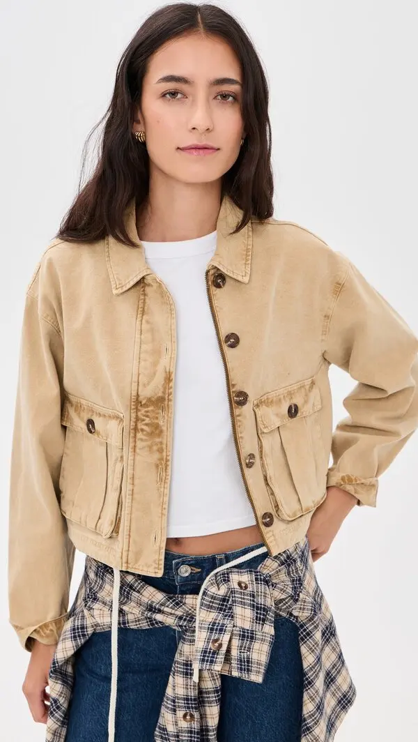 PERFECTWHITETEE Paloma Canvas Jacket