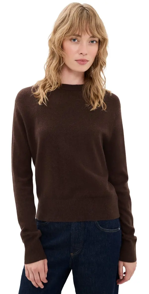 WHITE & WARREN Cashmere Crew Pullover