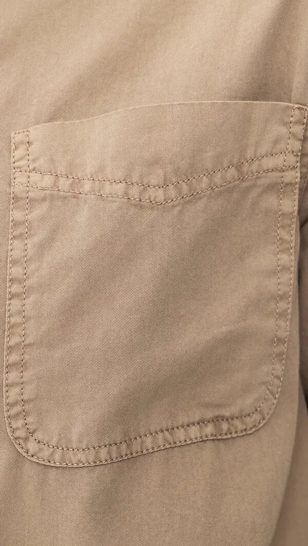 LES DEUX Garment Dyed Shirt