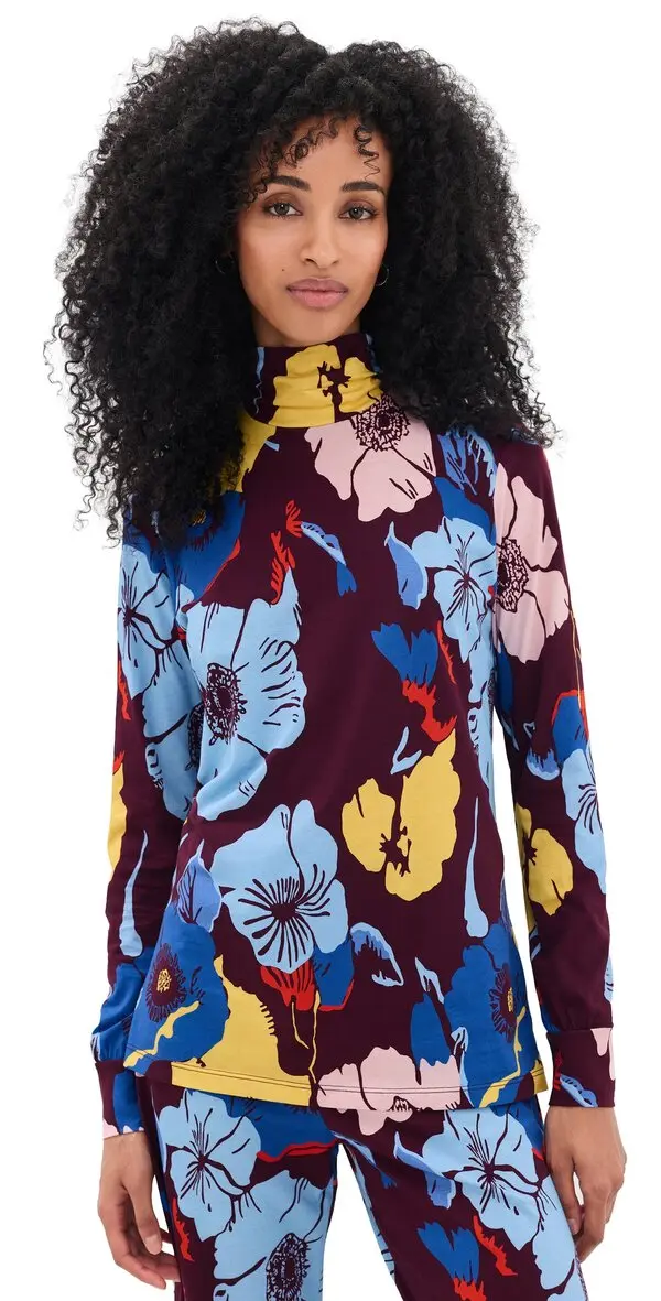 DE LORETA Opalina Blouse - Floral